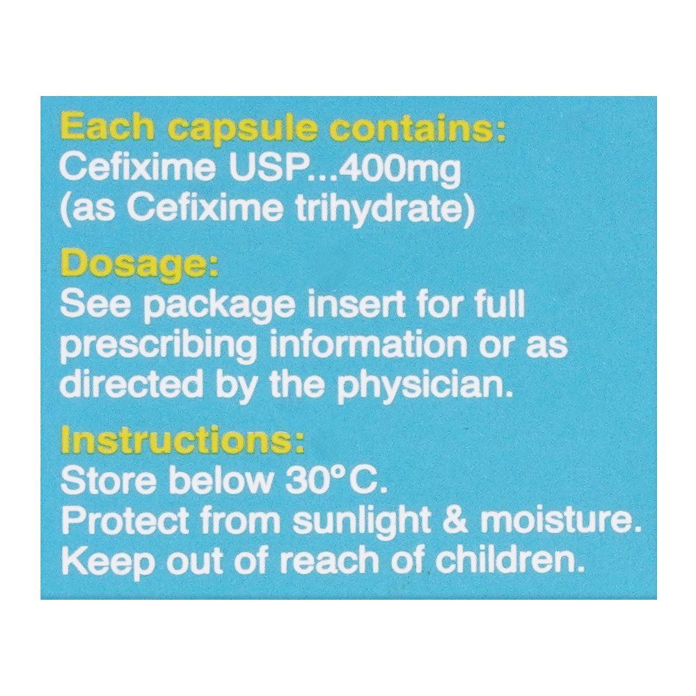Purchase Getz Pharma Cefiget Capsule, 400mg, 5-Pack Online at Best ...