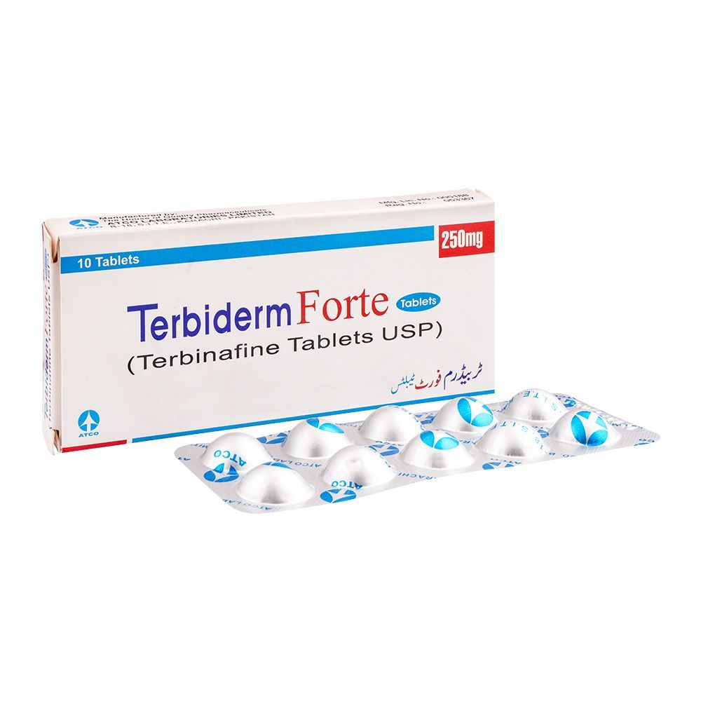 Purchase ATCO Laboratories Terbiderm Forte Tablet, 250mg, 10-Pack ...