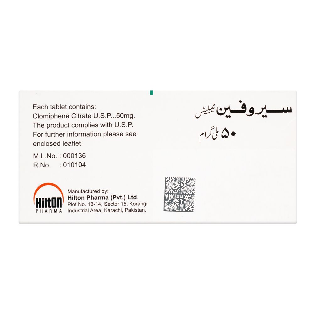 Buy Hilton Pharma Cerophene Tablet, 50mg, 20-Pack Online at Special ...