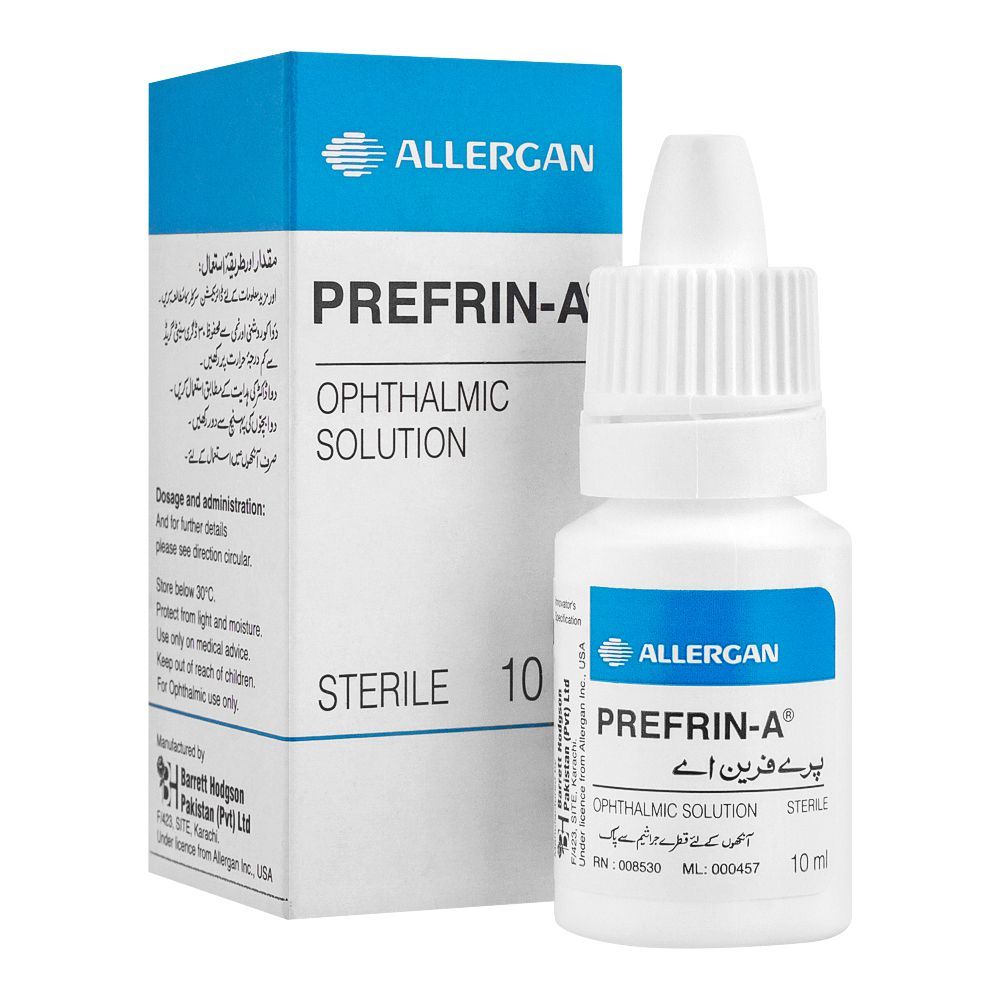 Purchase Barrett Hodgson Prefrin-A Ophthalmic Solution, 10ml Online at ...