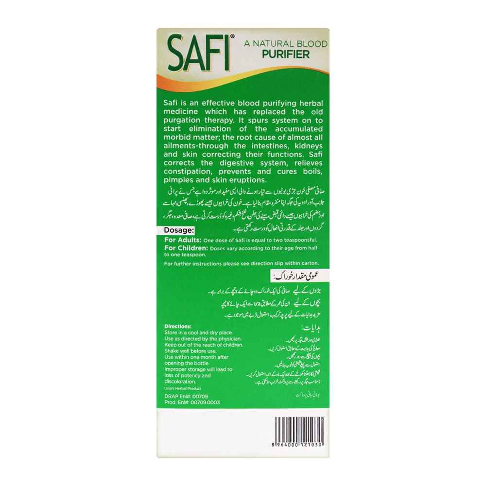 Buy Hamdard Safi Syrup, 175ml Online at Special Price in Pakistan ...
