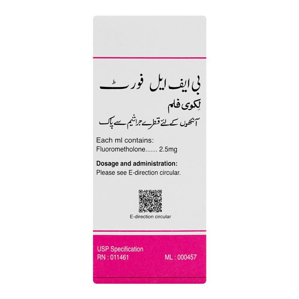 Barrett Hodgson BFL Forte Liquifilm Ophthalmic Suspension Eye Drops, 5ml