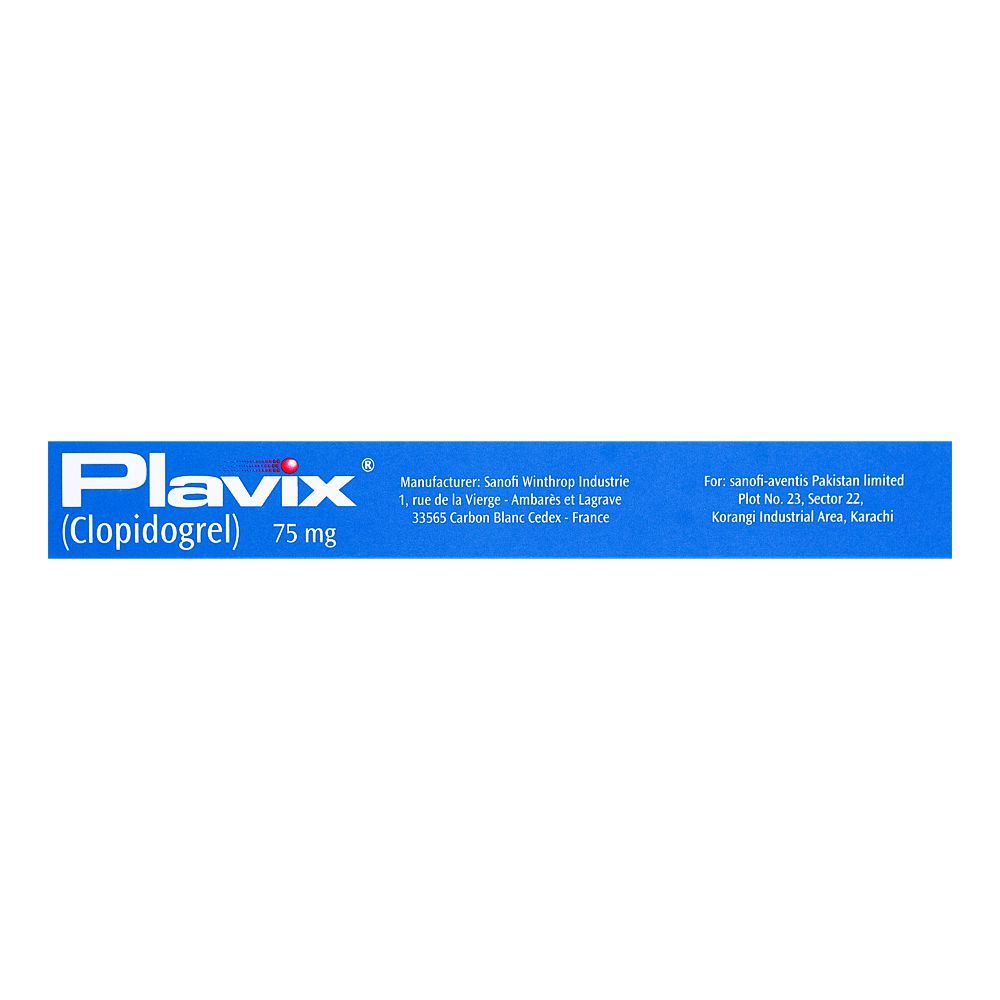 Buy Sanofi-Aventis Plavix Tablet, 75mg, 28-Pack Online at Special Price ...
