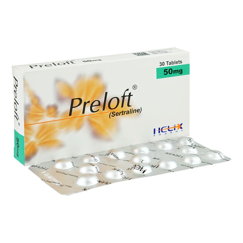 Preloft 50mg Tablets, Box