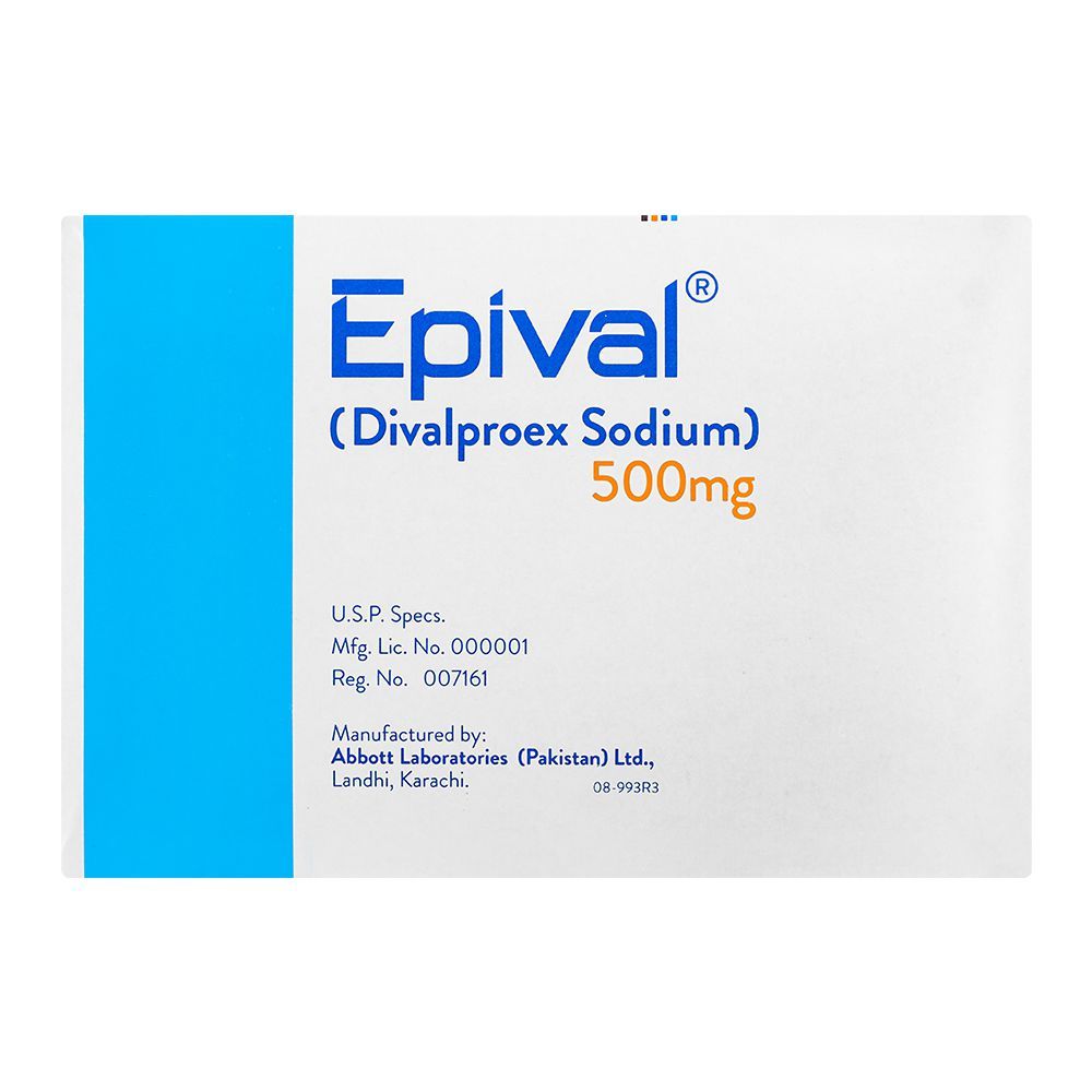 Buy Abbott Epival Tablet, 500mg, 1-Strip Online at Special Price in ...