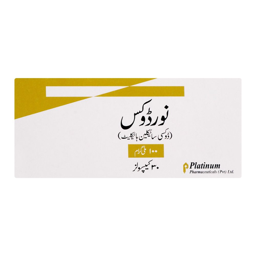 Purchase Platinum Pharmaceuticals Nordox Capsule, 100mg, 30-Pack Online ...