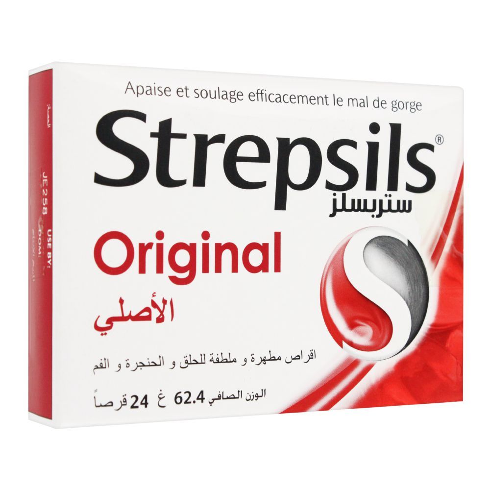 Purchase Strepsils Original, Imported, 24 Tablets Online at Special ...