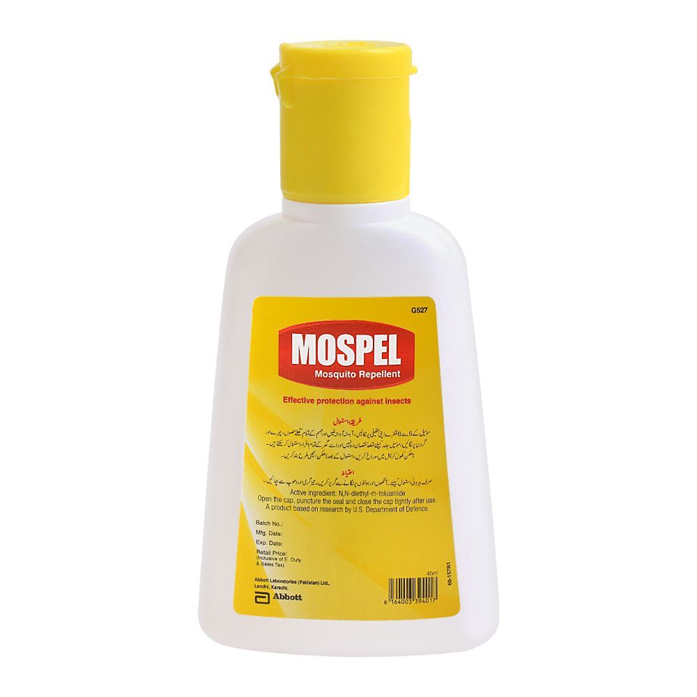 Purchase Mospel Mosquito Repellent, Regular, Protects Against Dengue ...