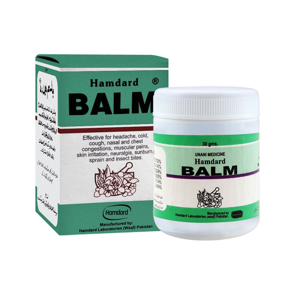 Purchase Hamdard Balm, 30g Online at Best Price in Pakistan - Naheed.pk