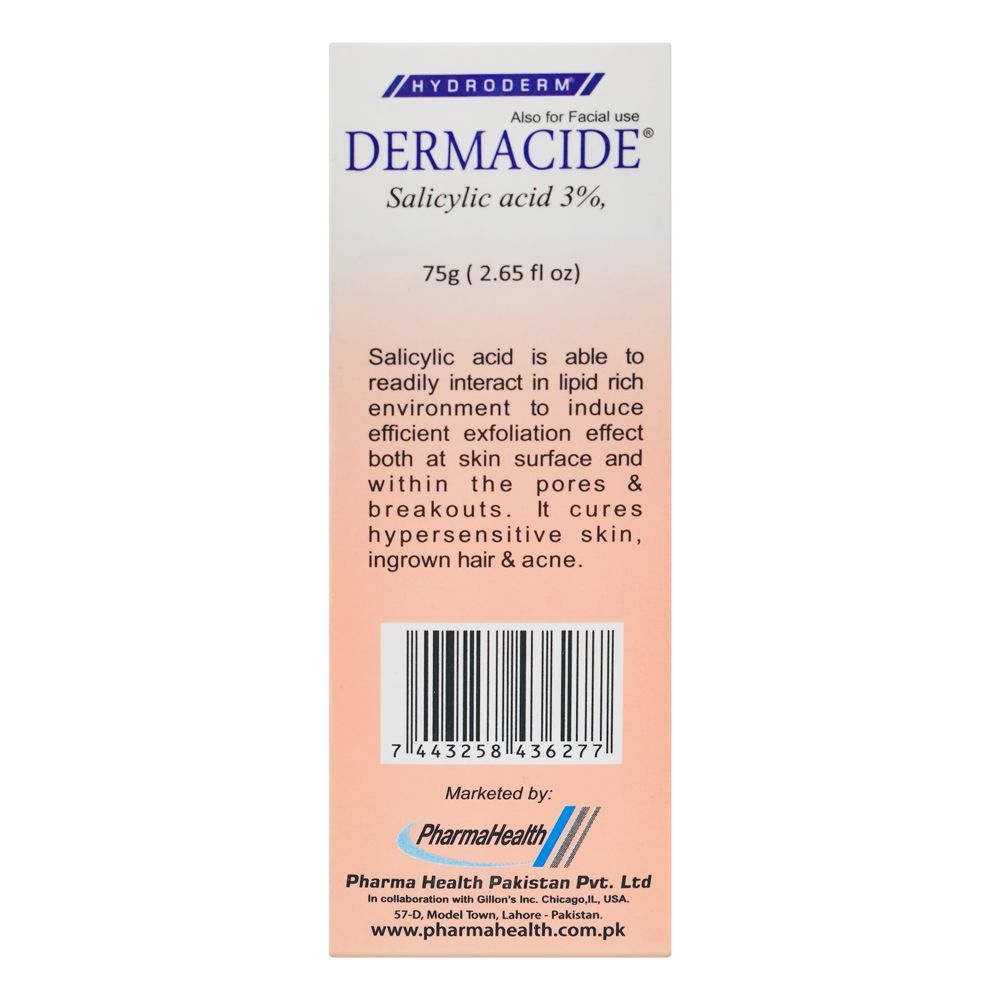 Dermacide Soap Bar, For Acne Prone Skin, 75g