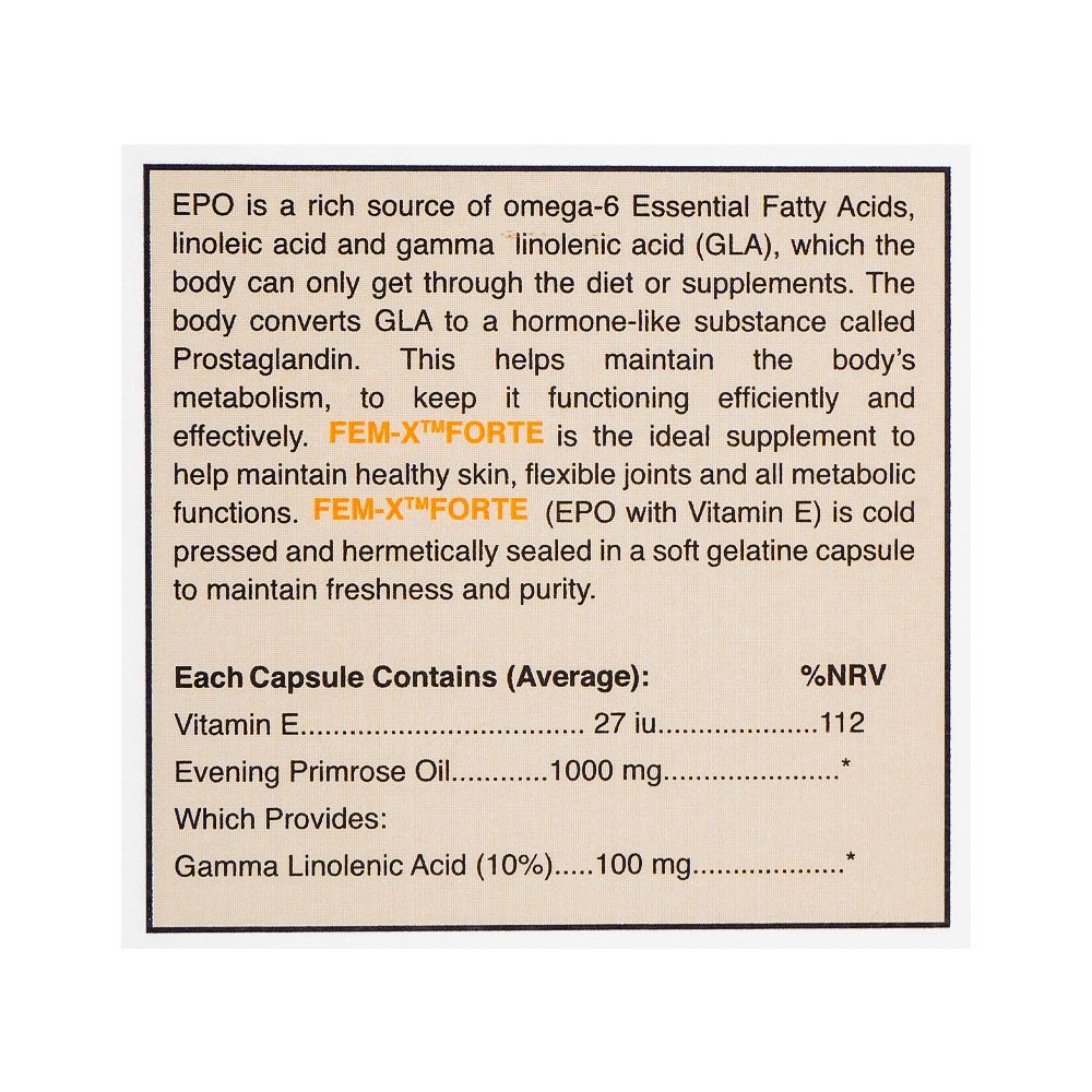 Order Nutra Zone Healthcare Fem-X Forte Cap. 30-Pack Online at Special ...