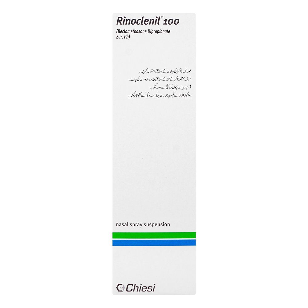 Purchase Chiesi Pharmaceuticals Rinoclenil Spray, 100mg/30ml, 200 Doses ...
