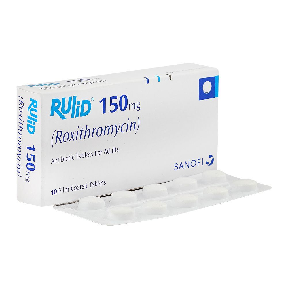 Sanofi-Aventis Rulid Tablet, 150mg, 10-Pack