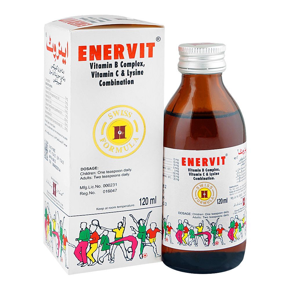 Enervit Syrup, 120ml