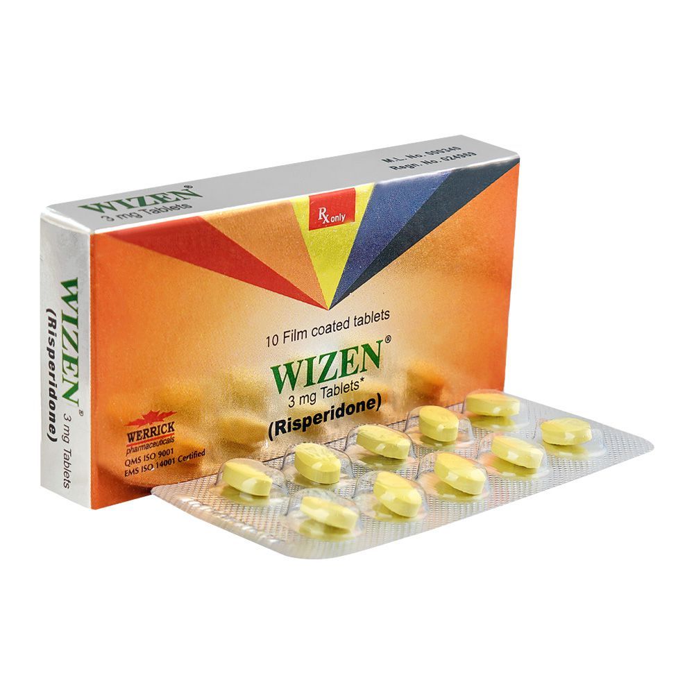Werrick Pharmaceuticals Wizen Tablet, 3mg, 10-Pack