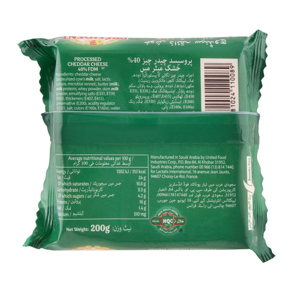 Buy President Cheddar Cheese Sandwich Slices, 10-Pack Online at Best ...