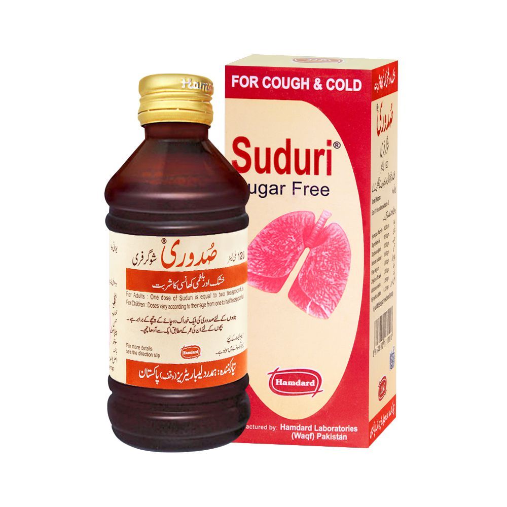 Buy Hamdard Suduri, Sugar Free, Syrup, 120ml Online at Special Price in ...