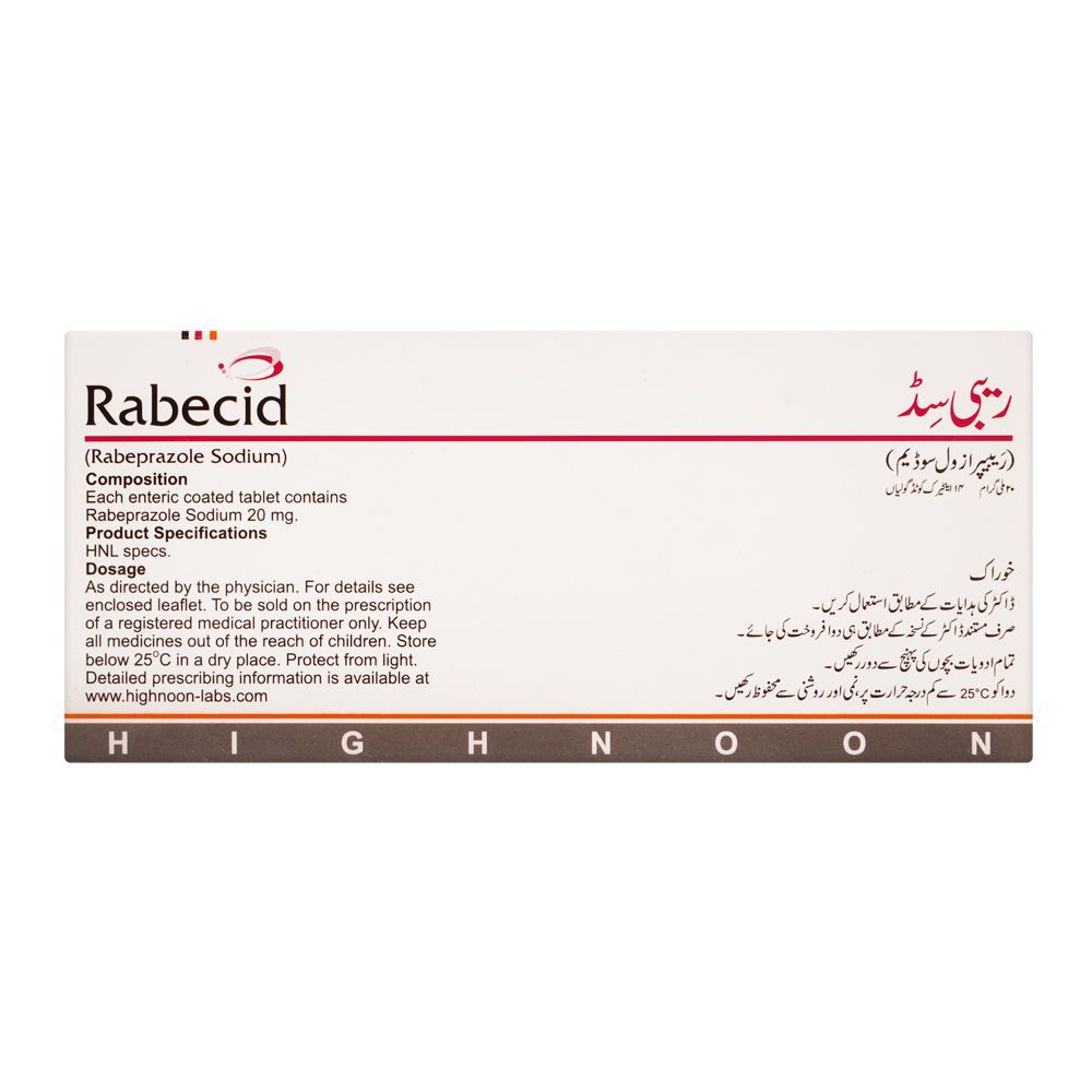 Order Highnoon Laboratories Rabecid Tablet, 20mg, 14-Pack Online at ...