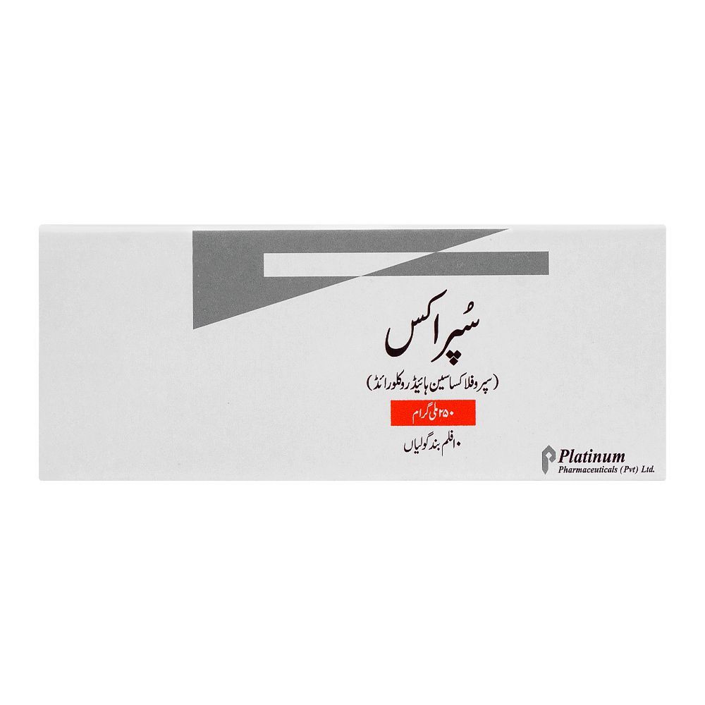 Purchase Platinum Pharmaceuticals Suprox Tablet, 250mg, 10-Pack Online ...
