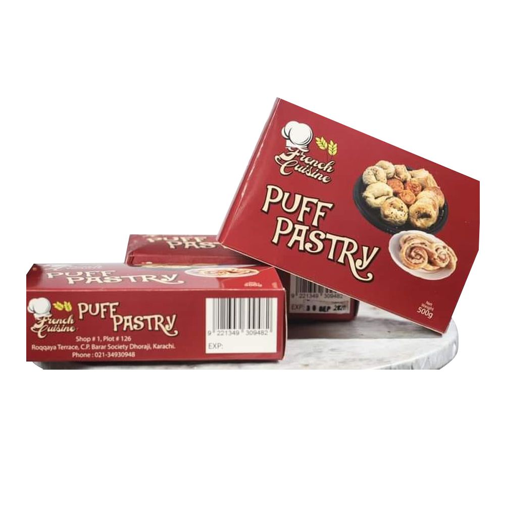 Order French Cuisine Puff Pastry, Frozen, 500g Online at Special Price ...