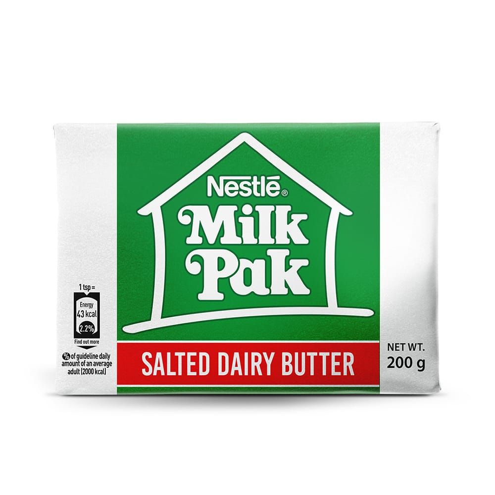 Order Nestle Milkpak Dairy Butter, Salted, 200g Online at Special Price ...