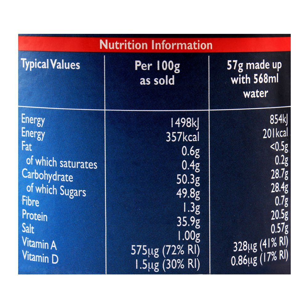 Purchase Marvel Original Dried Skimmed Milk 340gm Online at Special ...