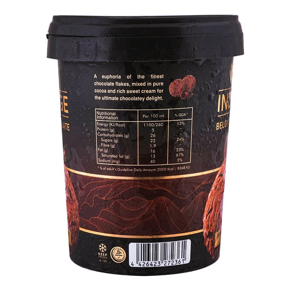 Buy Hico Indulge Belgian Chocolate Ice Cream, 500ml Online at Best ...