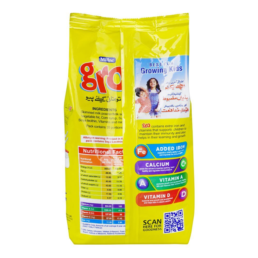 Buy Millac Gro Milk Powder, 900g Online at Best Price in Pakistan ...