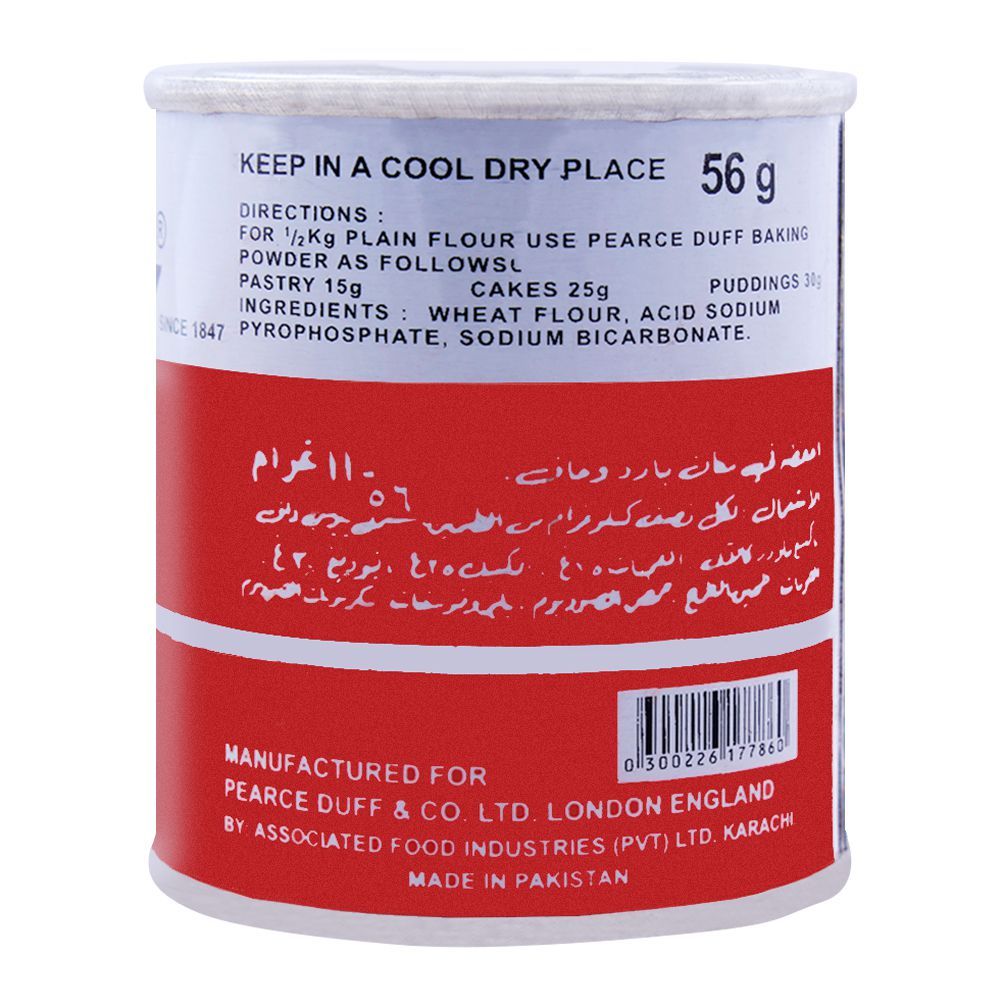 Buy Pearce Duff Baking Powder 56g Online at Best Price in Pakistan ...