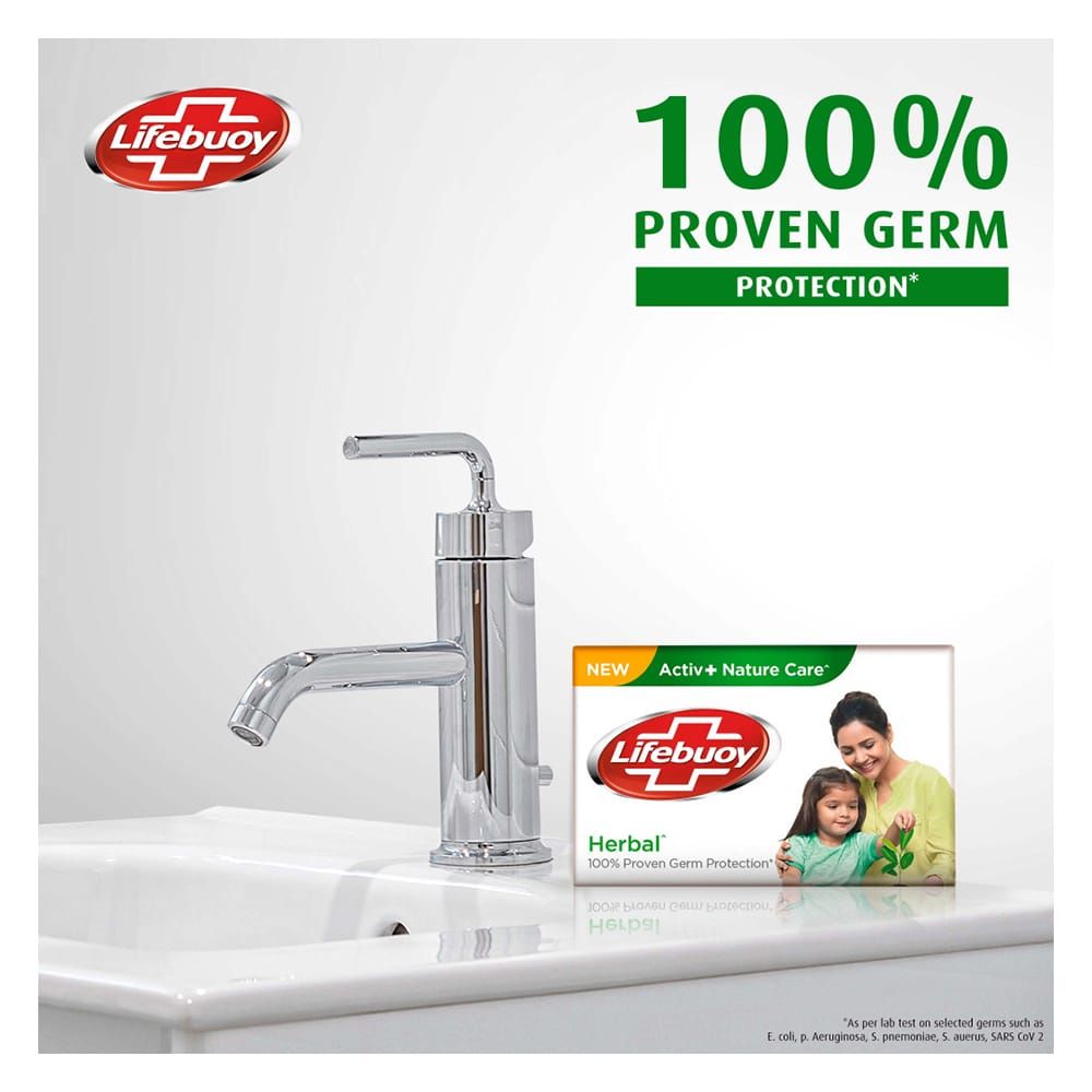 Order Lifebuoy Nature With Activ Silver Soap 112g Online at Special ...