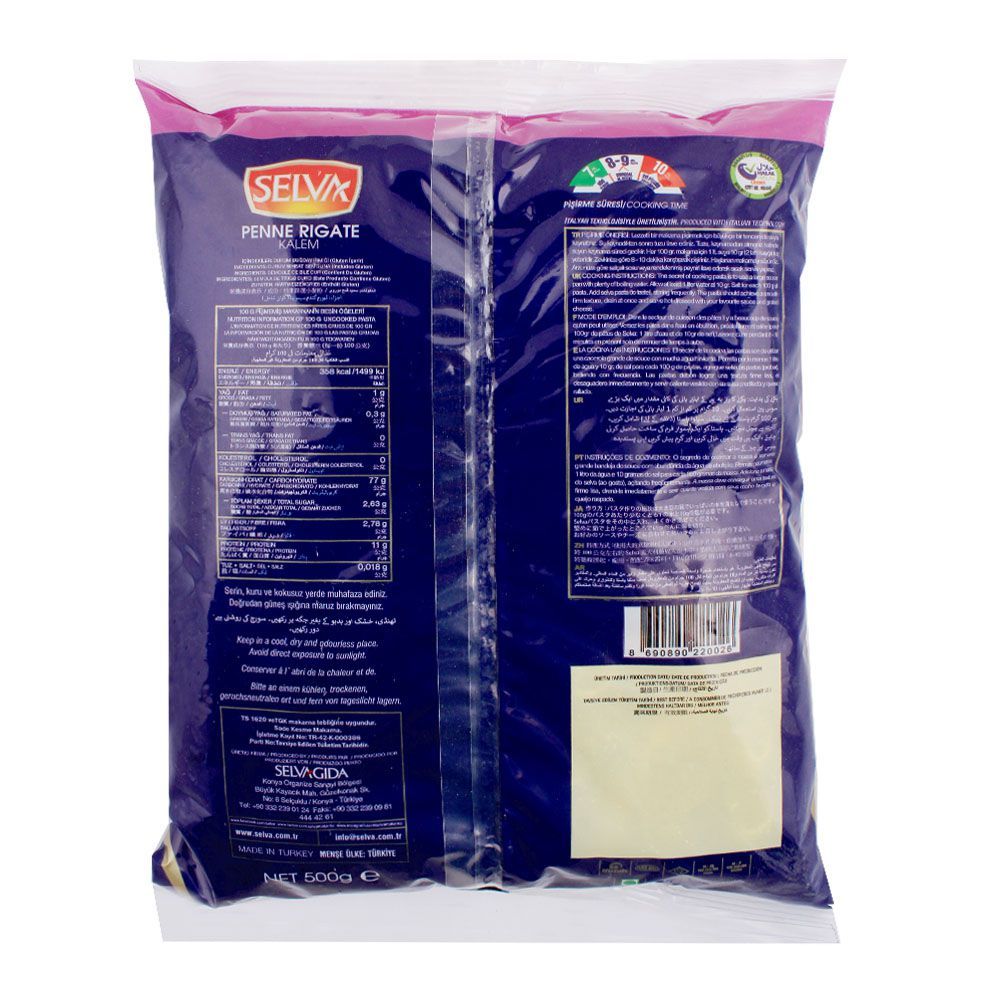 Order Selva Penne Rigate Kalem Pasta, 500g Online at Special Price in ...