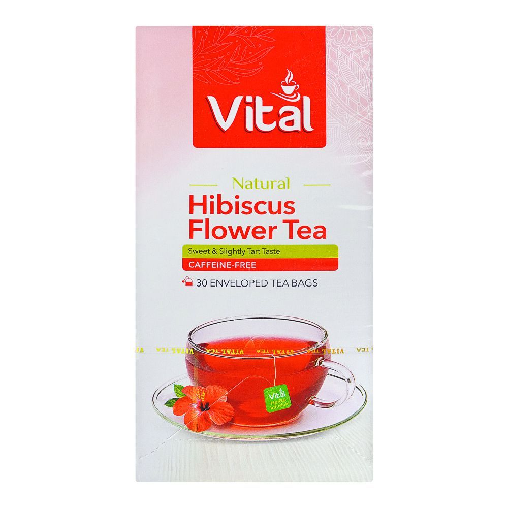 Order Vital Hibiscus Flower Tea Bags, 30-Pack Online at Special Price ...