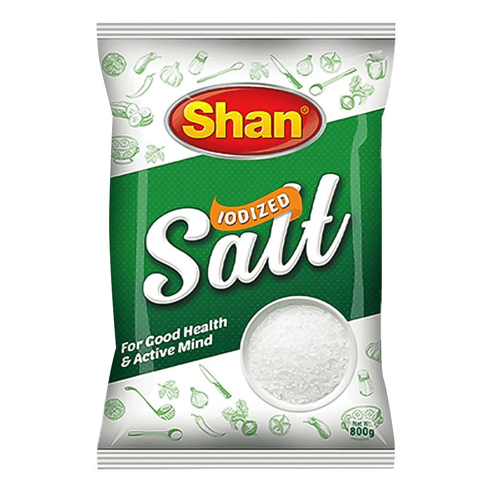 Buy Shan Iodized Salt 800gm Online at Best Price in Pakistan - Naheed.pk