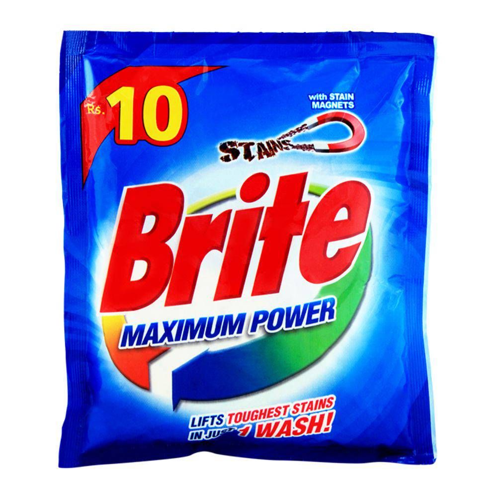 Buy Brite Maximum Power Detergent Powder 35g Online at Best Price in ...