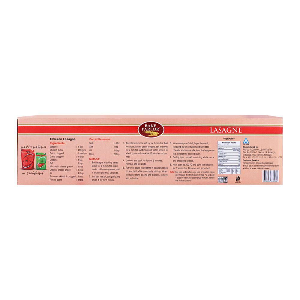 Order Bake Parlor Lasagna 400gm Online at Special Price in Pakistan ...