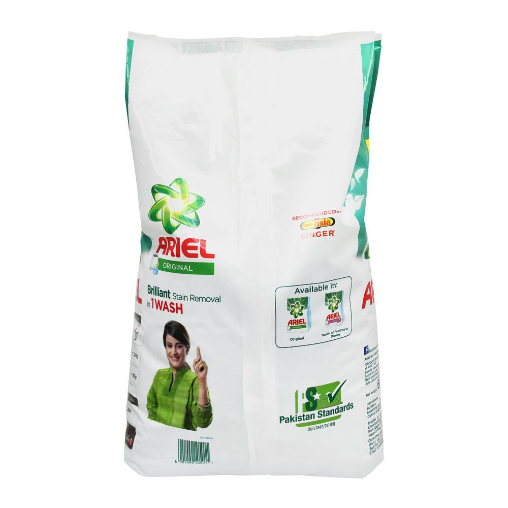 Buy Ariel Original Perfume Washing Powder, 6 KG Online at Special Price ...