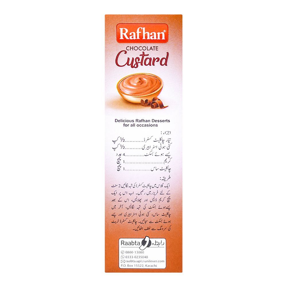 Purchase Rafhan Custard Chocolate, 90g Online at Special Price in ...