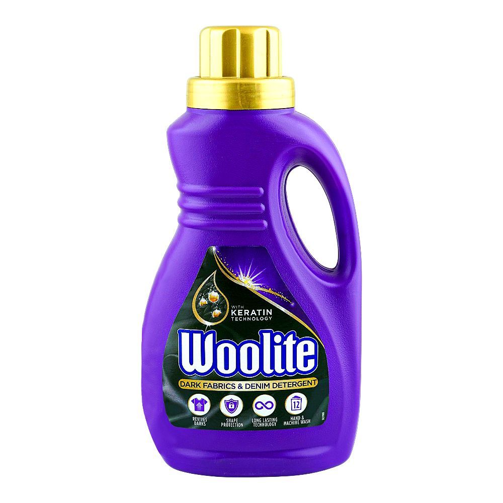 Woolite Dark Fabrics & Denim Laundry Liquid Detergent, 750ml