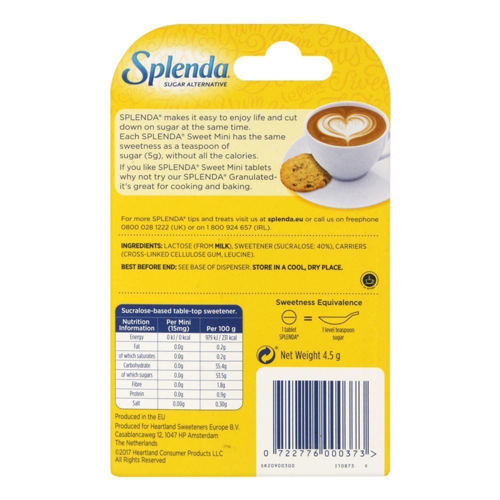 Purchase Splenda Sweetener, 300 Tablets Online at Best Price in ...
