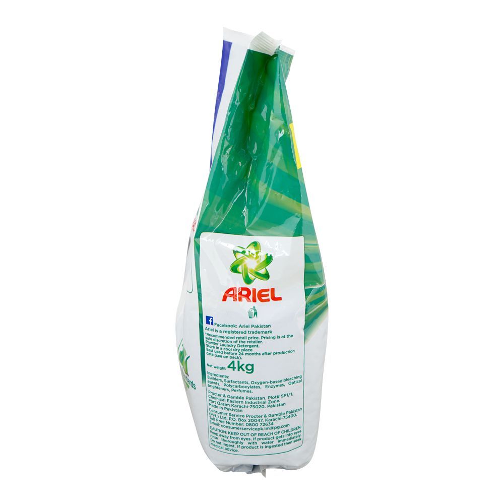 Purchase Ariel Original Perfume, Washing Powder, Bag, 4 KG Online at ...