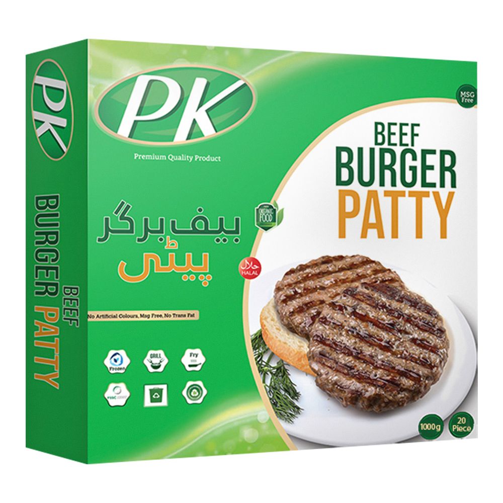 Purchase PK Beef Burger, 1 KG, 20-Pack Online at Best Price in Pakistan ...
