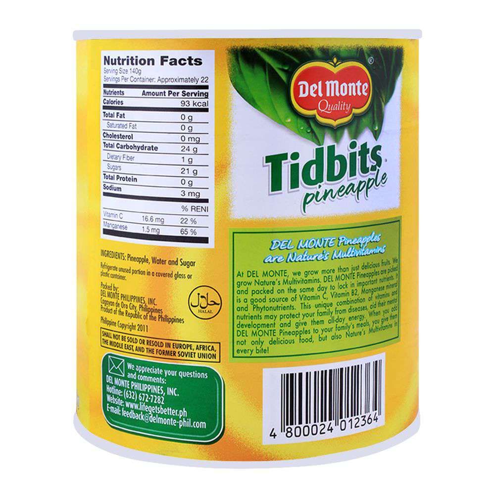 Buy Delmonte Pineapple Tidbits 3.062Kg Online at Best Price in Pakistan ...