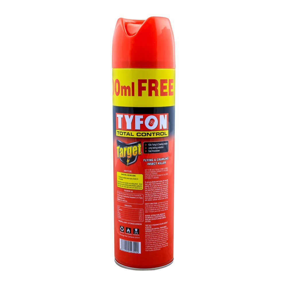 Buy Tyfon Target Flying & Crawling Insect Killer Spray 500ml Online at ...
