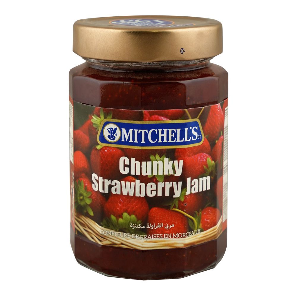 Mitchell's Chunky Strawberry Jam, 410g