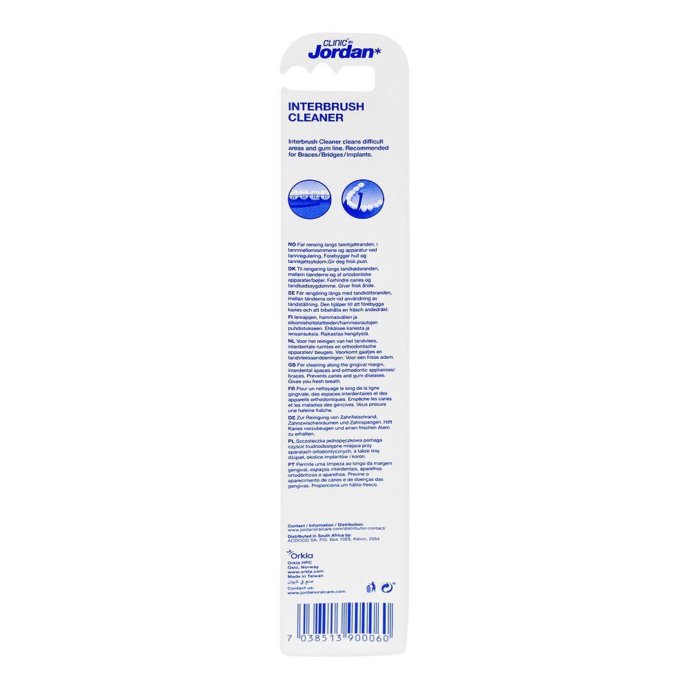 Purchase Jordan Clinic Soft Interbrush Cleaner, 1-Pack Online at ...