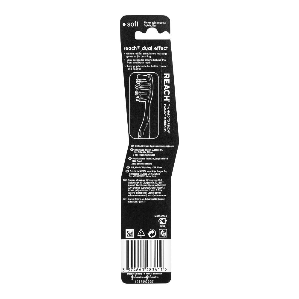 Buy Reach Dual Effect Advanced Care Toothbrush, Soft Online at Special ...