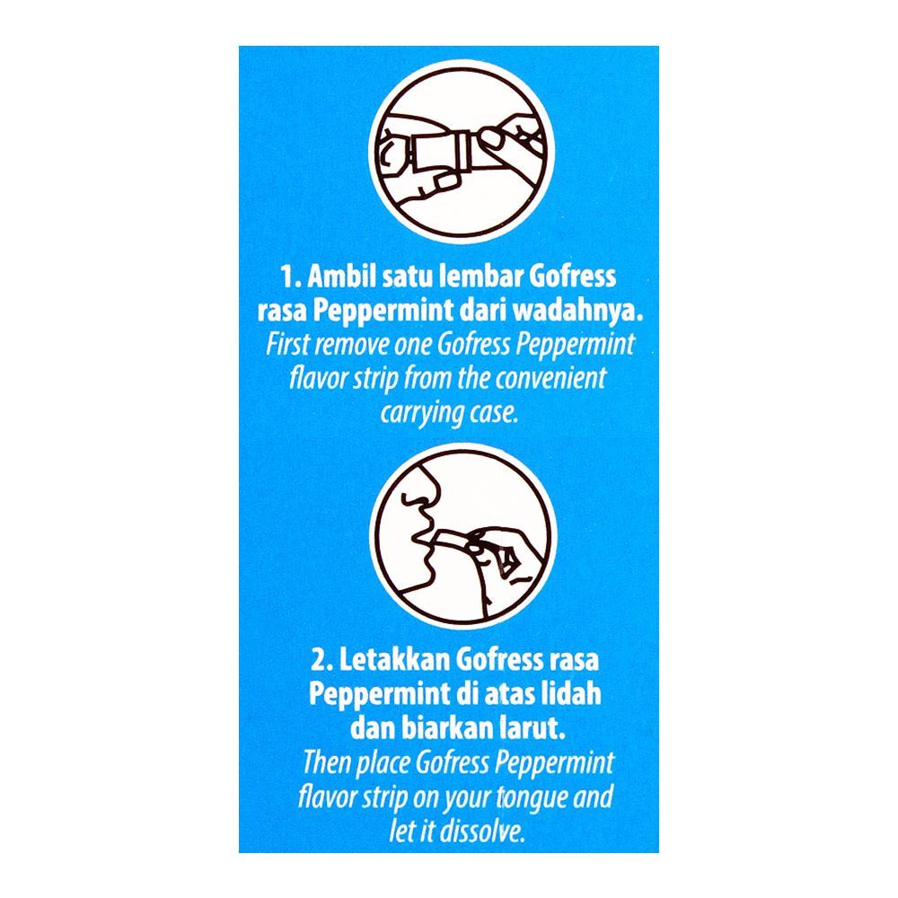 Purchase Gofress Oral Care Strip, Peppermint, Strong, 24-Pack Online at ...