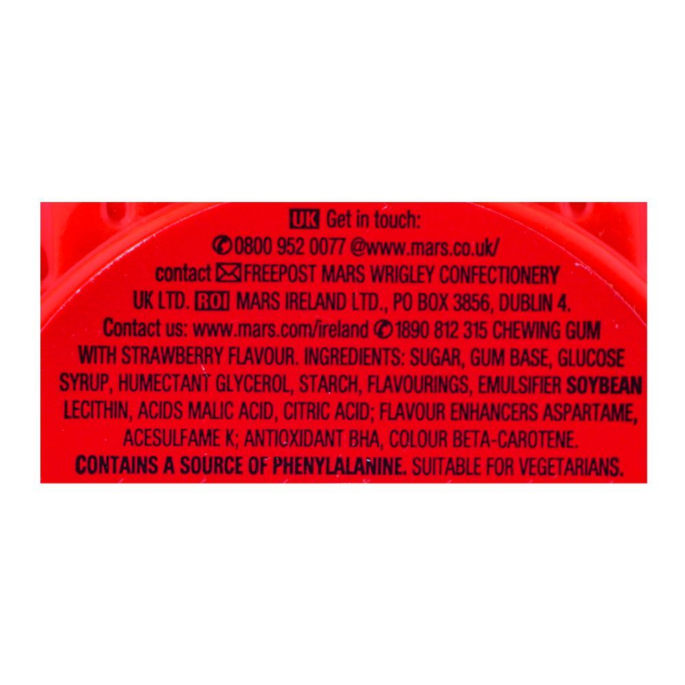 Buy Wrigley's Hubba Bubba Snappy Strawberry Flavor Gum, 56g Online at ...