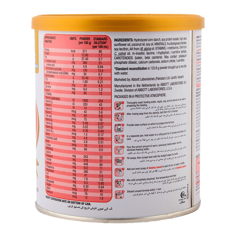 Buy Isomil Milk Powder Soy Infant 400gm Online at Best Price in ...