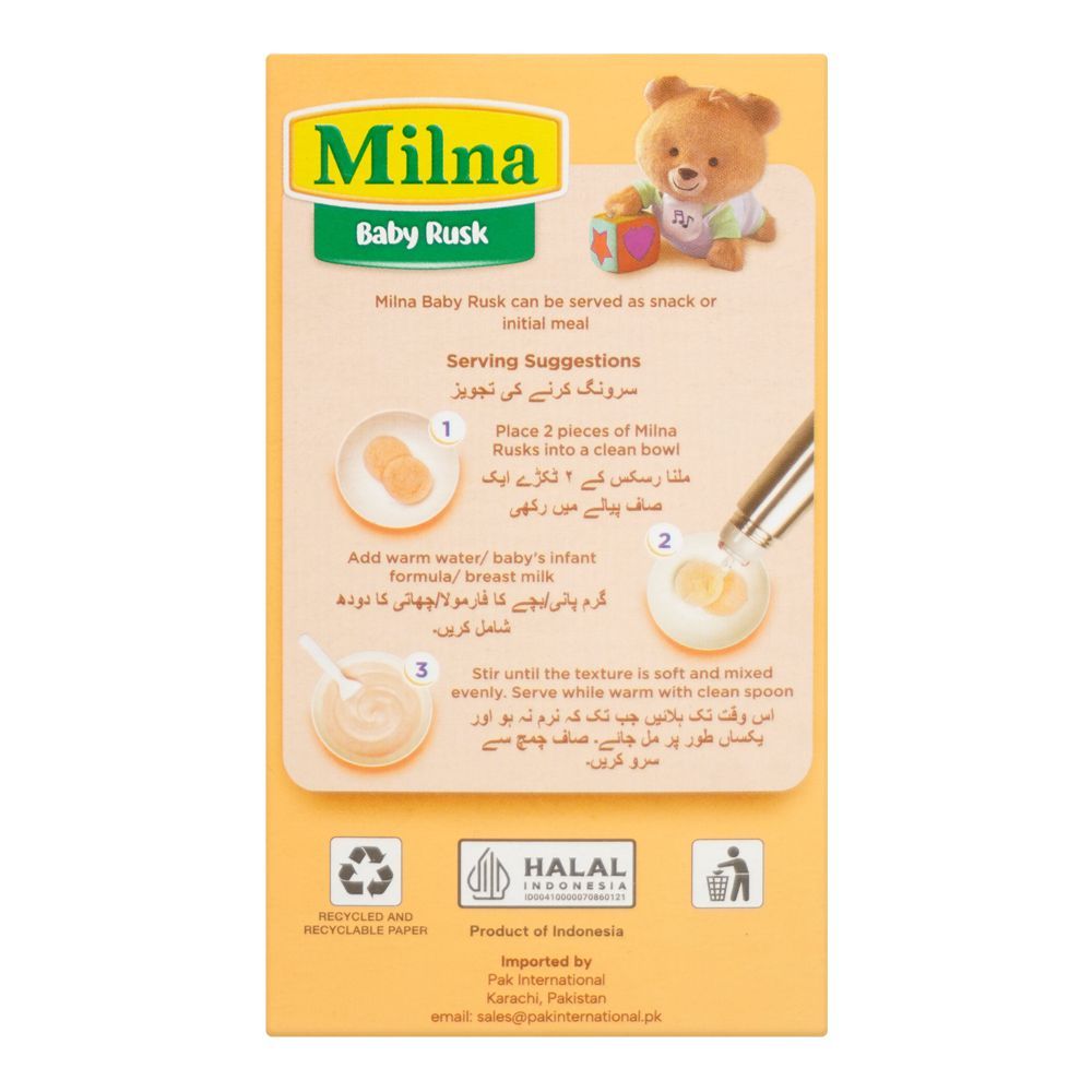 Purchase Milna Baby Rusk Original, 130g Online at Special Price in ...
